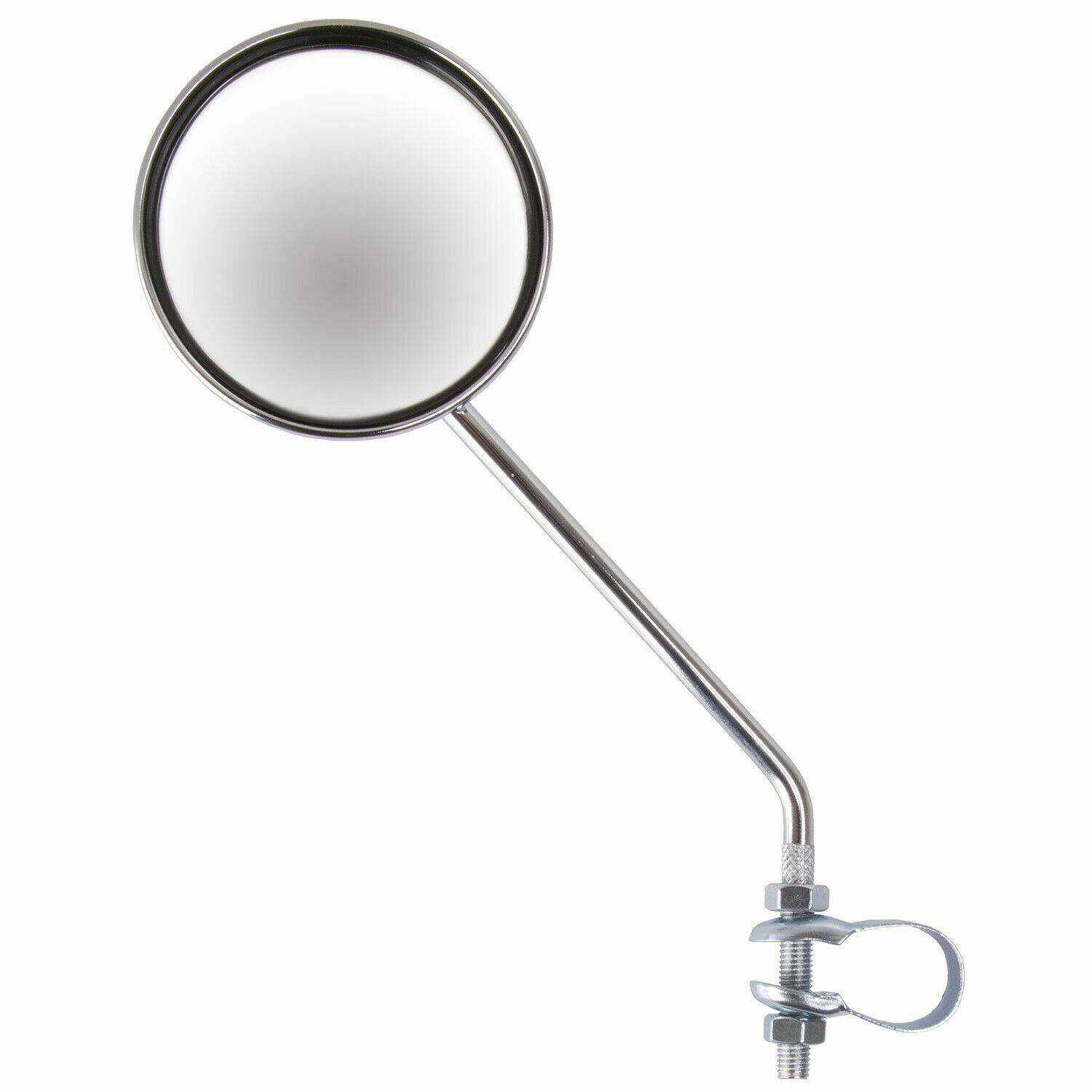 Small chrome handlebar mirror - Cyclemania
